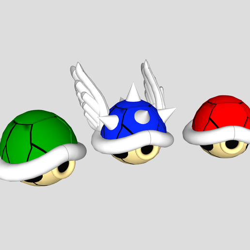 🎲 MARIO BROS TURTLES・Archivo STL para ・Cults