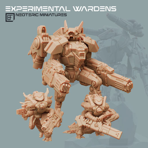 🆕 Greater Good | New Expansion, Warden Experimental Type・ 3D File for ...