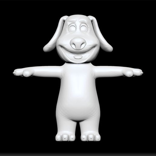 🐕 Dog Talking Ben・ STL File for 3D printing・Cults