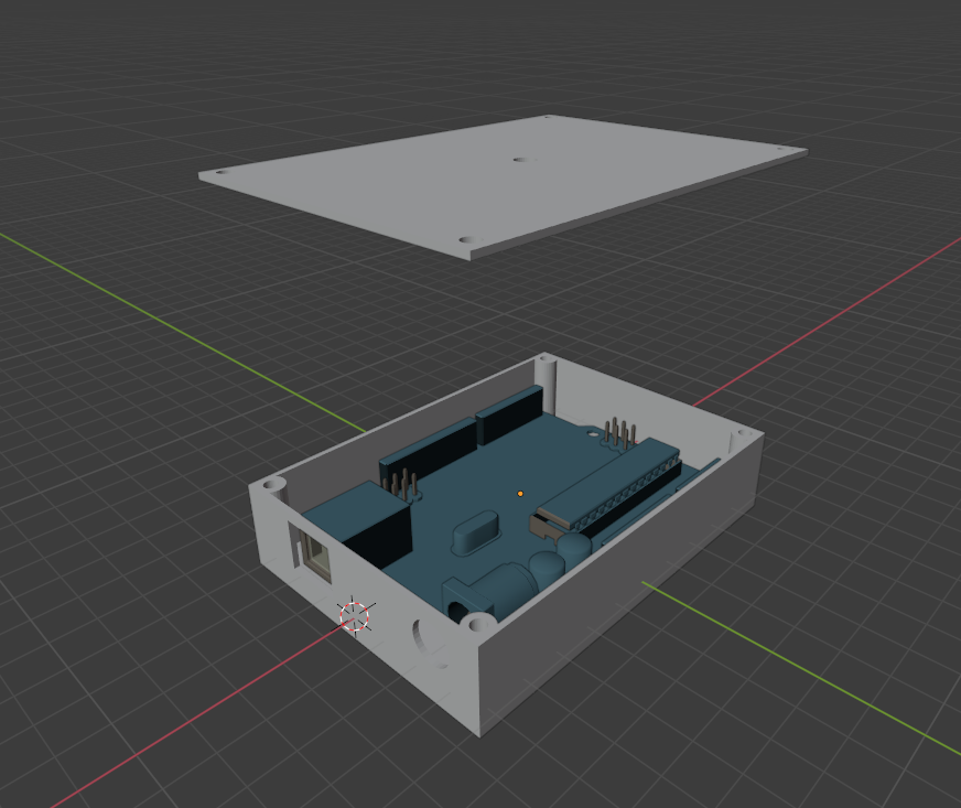 Download Free Stl File Arduino Uno Case • Object To 3d Print ・ Cults