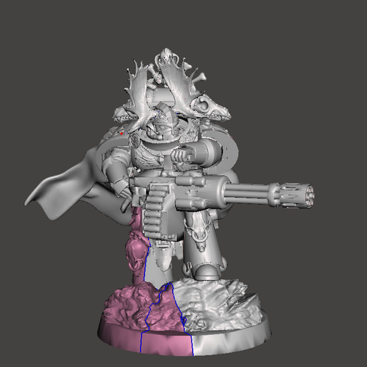 🛰 Druid Space Marine・Free 3D File for 3D printing・Cults