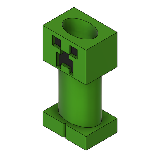 👾 2 Minecraft Bic Lighter Case | Creeper Lighter Holder・ 3D File for 3D ...