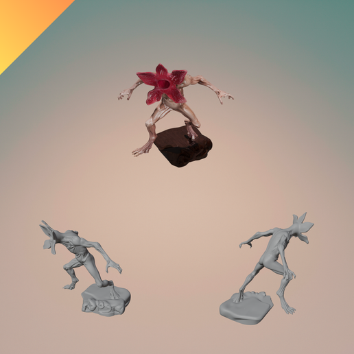 👹 Demogorgon-Inspired Monster STL – 3D Printable Horror Figure ...