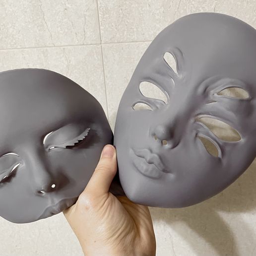 🕷️ Spider Monster Full Face Mask・ STL File for ・Cults