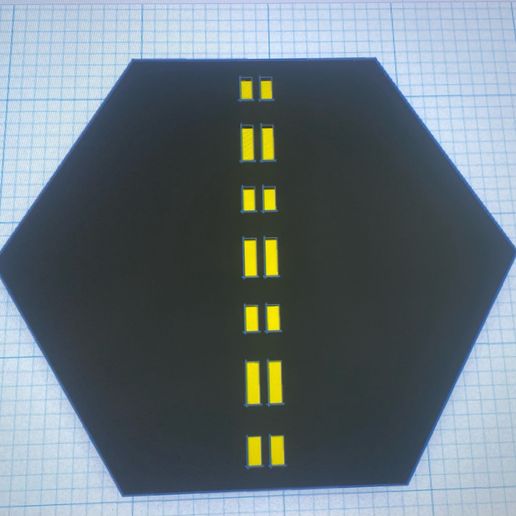 🏙️ Basic Road Tile (UPDATED)・Free STL File for ・Cults