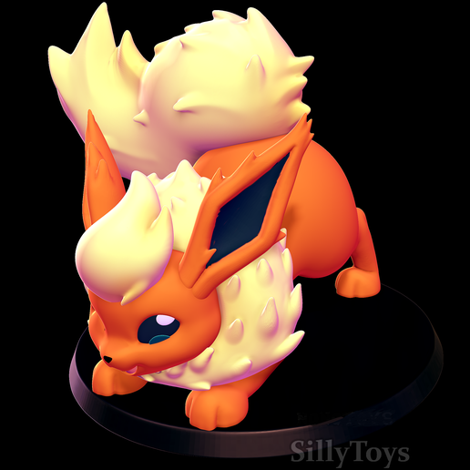 🔥 Flareon - Pokémon・ 3D File for 3D printing・Cults
