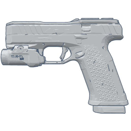 👽 Laugo Arms Alien Remus TLR-7X Sub Real Size Scan・ STL File for 3D ...