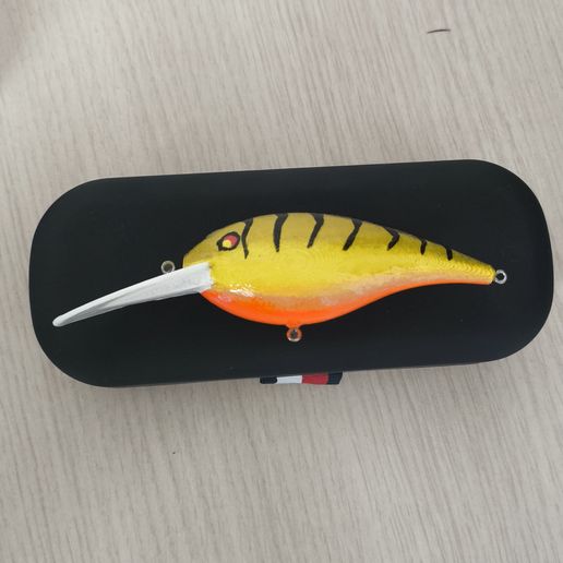 🤿 Deep Diving Crankbait-Fishing Lure・ STL File for 3D printing・Cults