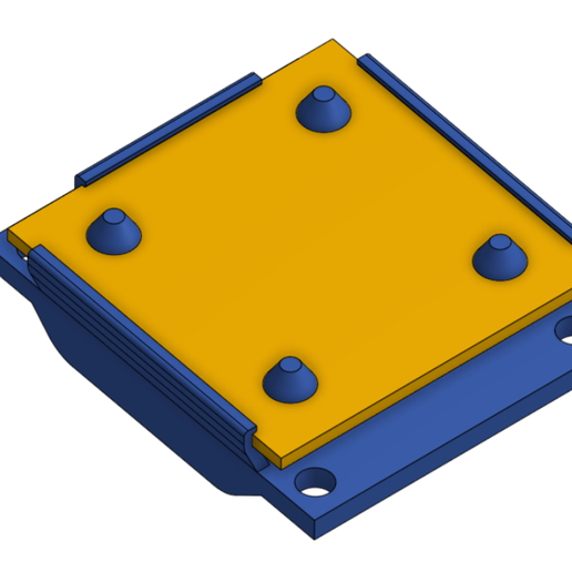 🪪 GEPRC MARK 5 - FT EZ ID MOUNT・ STL File for ・Cults