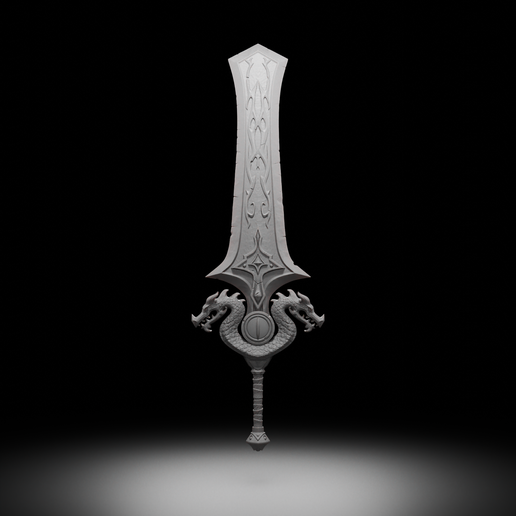 🗺️ Ashkandi Greatsword of the Brotherhood - World of Warcraft・ STL File ...