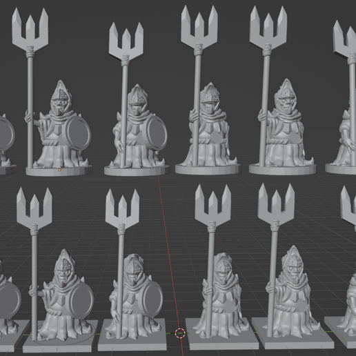 STL file Redcap Knights supportless 👺 ・3D printable design to download ...
