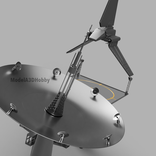 STL file Endor Deflector Shield ONLY 🛡️ ・3D printer model to download・Cults