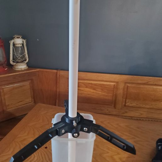 🧊 Garmin Livescope Ice Mount Tripod・ STL File for ・Cults