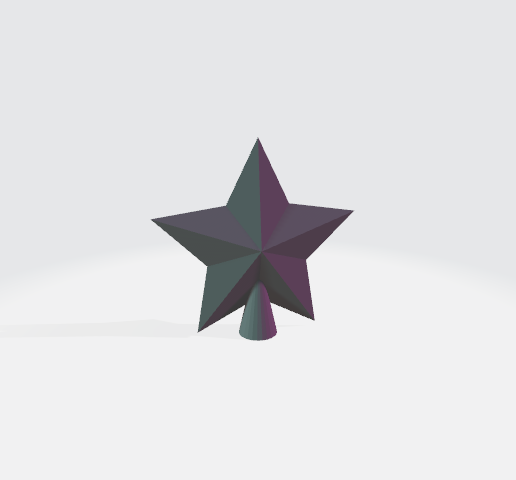 🎄 Christmas star・ STL File for 3D printing・Cults