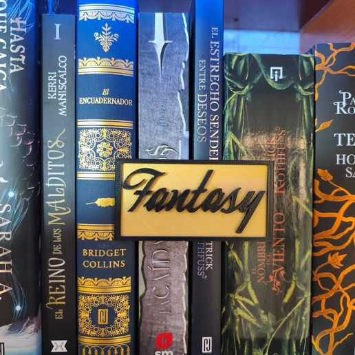 📚 Fantasy sign - Fantasy sign・ STL File for 3D printing・Cults
