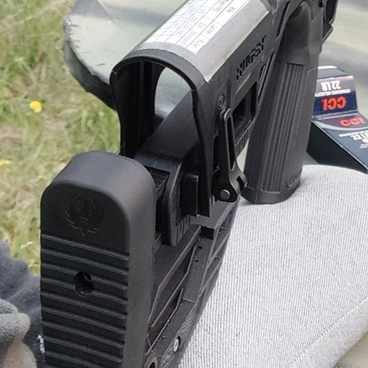 3D printer RUGER PRECISION RIMFIRE 22LR BAG RIDER • made with HEVO・Cults