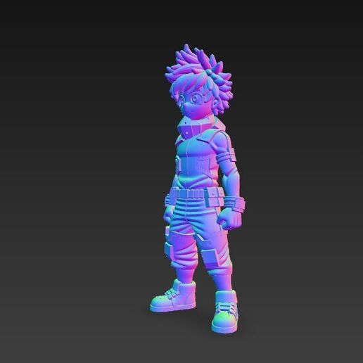 🦸 Hero Trainee Highly Detailed Anime Character 3D Print Model・ STL File ...