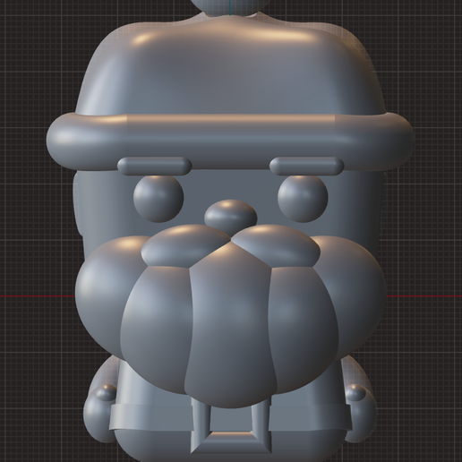 3MF file CuteHead Santa 🎅 ・Template to download and 3D print・Cults