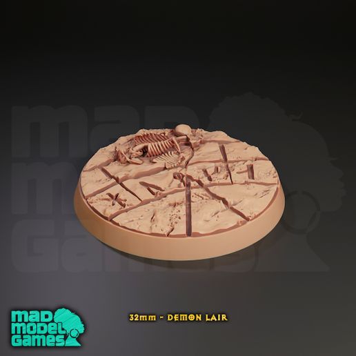 🎲 32mm Bases - 10 - Group B, DND character bases, fantasy miniature ...