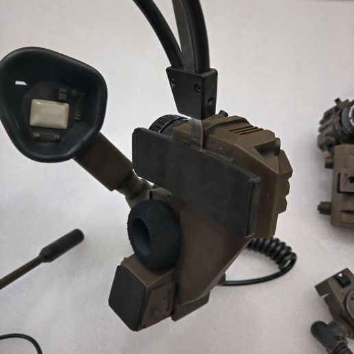 📷 USCM headset IR viewfinder camera M56 smartgun 3d Colonial marines ...
