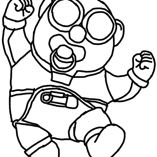 egg man coloring pages