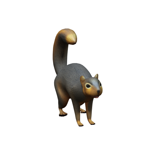 🐹 Squirrel・ STL File for 3D printing・Cults