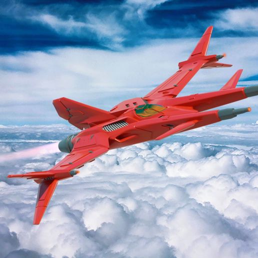 🛩️ American Mecha Spaceplane Sparrowhawk・ 3D File for 3D printing・Cults