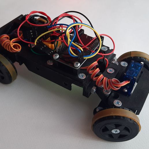 STL file Bastion-3D Printed Arduino RC Car・3D print object to download ...