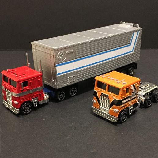 🚐 Trailer for custom Transformers Hot Wheels or Matchbox (~1:64)・ STL ...