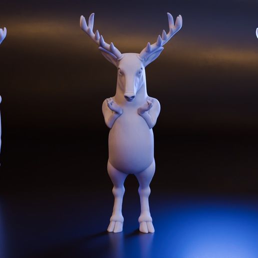 🦌 The Stag / The Deer - Adventure Time (DND / TTRPG)・Free STL File for ...