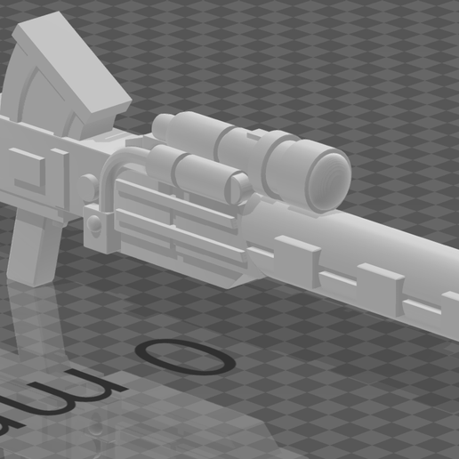 ⚙️ Special Forces Heavy Rifle・Free STL File for 3D printing・Cults