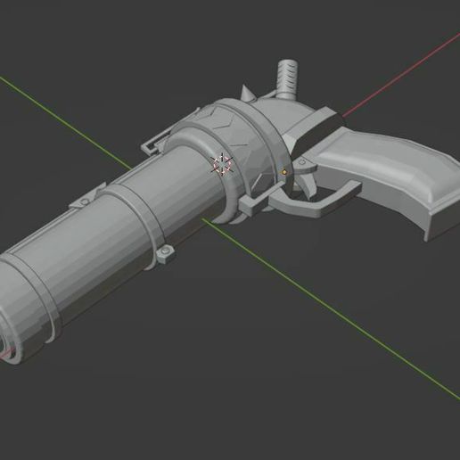 STL file Jinx Arcane Zapper Pistol - Prop/Cosplay - Working Hammer 🔫 ...