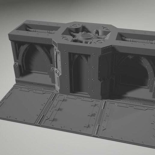 🎲 Zone Mortalis ready-to-print tiles・Free STL File for 3D printing・Cults