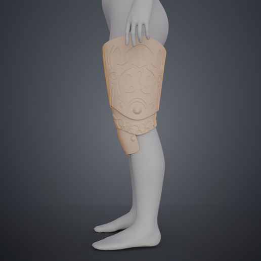 💍 Elden Ring – Malenia’s Thigh Armor・ 3D File for 3D printing・Cults