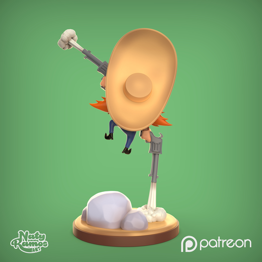👾 YOSEMITE SAM・ STL File for 3D printing・Cults