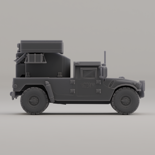 🦸 M1097 - Avenger (SAM, United States, Cold War, 1989)・ 3D File for 3D ...
