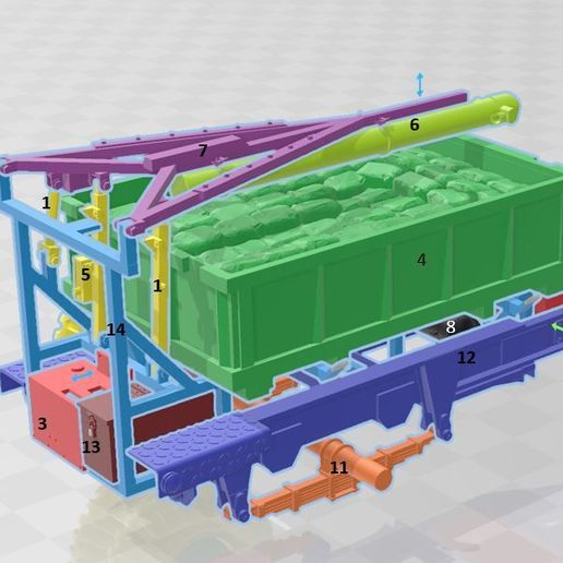 🚐 m58 mine cleaning line charge MCLIC on on m200 trailer 35 th scale ...
