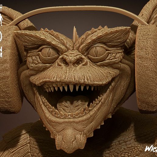 3D file WICKED GREMLINS CAROLS SCULPTURE: TESTED AND READY FOR 3D ...