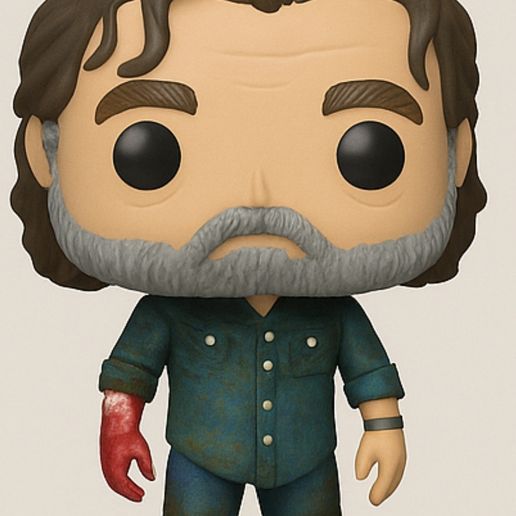 🚶 Rick Grimes - The Walking Dead Funko Pop・ STL File for 3D printing・Cults