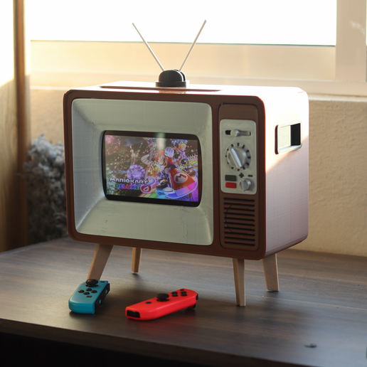 Archivo STL Nintendo Switch Old TV Dock - Classic and Oled version 👴 ...