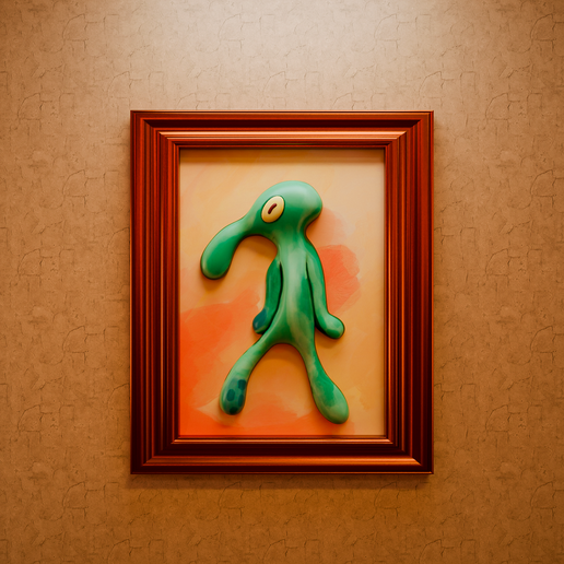 🖼️ "Squidward 3d Painting: Squidward - Squidward / SpongeBob ...