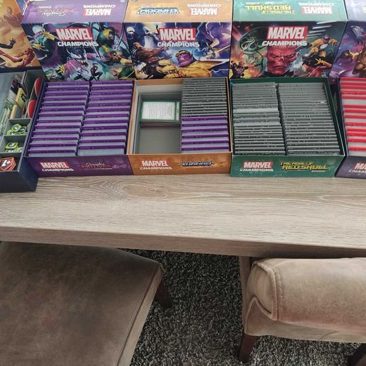📦 Marvel Champions Dividers and Box inserts (Using original boxes!)・ 3D ...