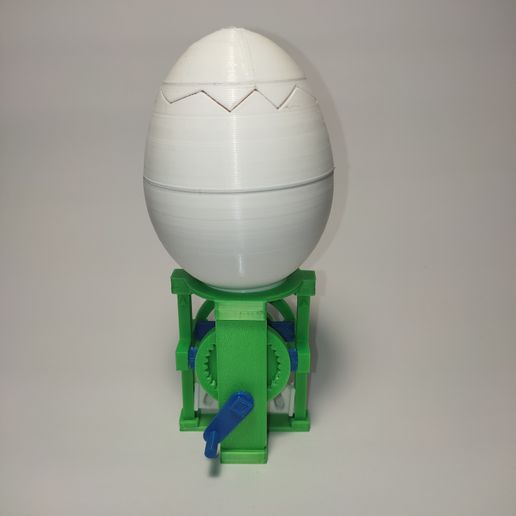 🐣 Cute Hatching Chick Automaton – Crank-Operated Mechanical Toy・ STL ...