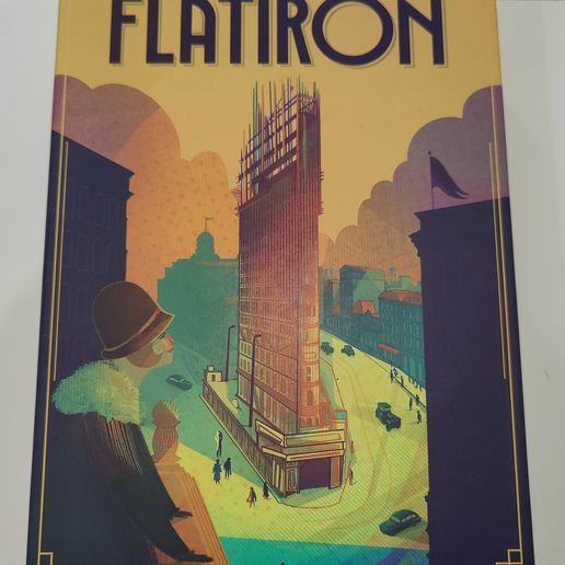 ♟ Flatiron・ STL File for 3D printing・Cults