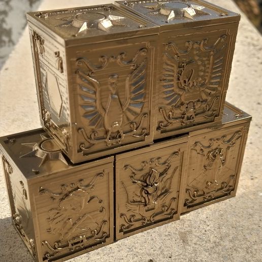 Imprimible en 3D saint seiya pegaso box V2 • hecho con Ender 3 Pro・Cults