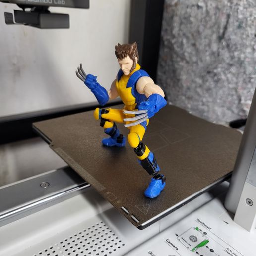 👾 ARTICULATED FIGURE WOLVERINE DUMMY13 BY 3DNUEVO DUMMY 13・ 3MF File ...