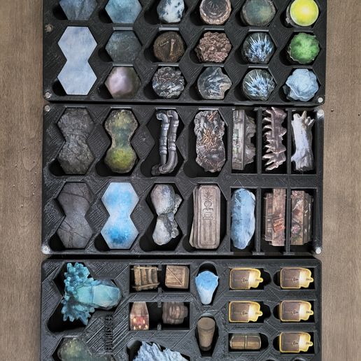 🎲 Frosthaven overlay tile insert・ STL File for ・Cults