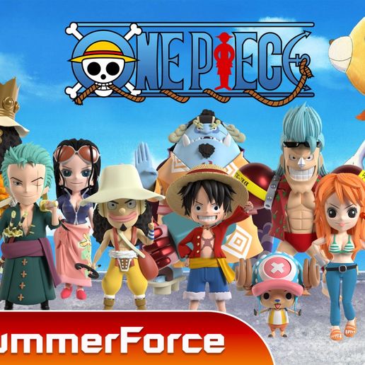 STL file Nami SD - One Piece 🏴‍☠️ (OBJ)・3D printing idea to download・Cults