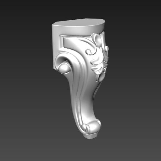 🦵 Furniture Leg CNC Mold 10003・ STL File for ・Cults