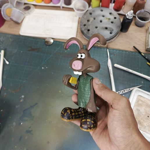 🐇 HUTCH - CORRALITO - WALLACE AND GROMIT・ STL File for 3D printing・Cults
